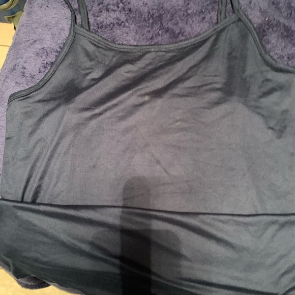 Terra & Sky | Tops | Nwot Navy Blue And Polyester Camisole | Poshmark